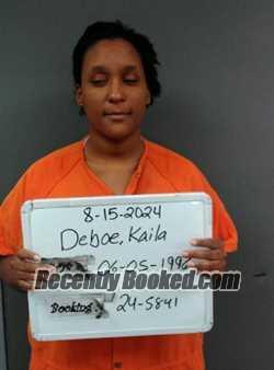 Recent Booking / Mugshot for KAILA MARIE DEBOE in Sebastian County ...