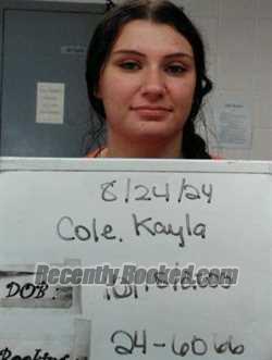 Recent Booking / Mugshot for Kayla E Cole in Sebastian County, Arkansas