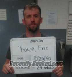 Recent Booking / Mugshot for Eric Wade Rowe in Sebastian County, Arkansas