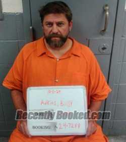 Recent Booking / Mugshot for Billy Joe Adkins in Sebastian County, Arkansas