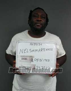 Recent Booking / Mugshot for MARTENNIS DONTRELL NELSON in Sebastian ...