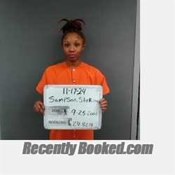 Recent Booking / Mugshot for Shykira Nashawn Sampson in Sebastian ...