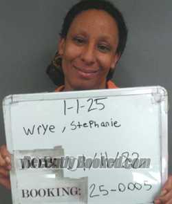 Recent Booking / Mugshot for Stephanie Denise Wrye in Sebastian County ...