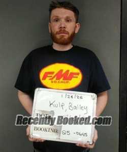 Recent Booking / Mugshot for BAILEY JOHN KULP in Sebastian County, Arkansas