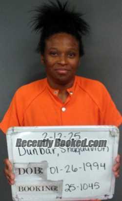Recent Booking / Mugshot for SHAQUAVION DAWN DUNBAR in Sebastian County ...