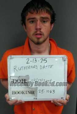 Recent Booking / Mugshot for Dante Wade Rutherford in Sebastian County ...