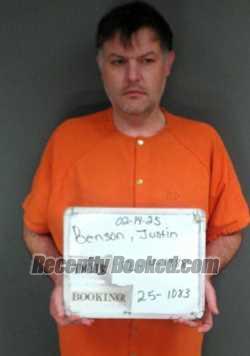 Recent Booking / Mugshot for JUSTIN ALLYN BENSON in Sebastian County ...