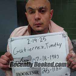 Recent Booking / Mugshot for Timothy Gutierrez in Sebastian County ...
