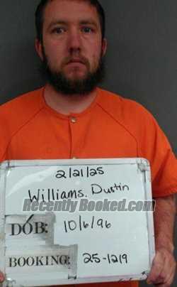 Recent Booking / Mugshot for DUSTIN CLAY WILLIAMS in Sebastian County ...