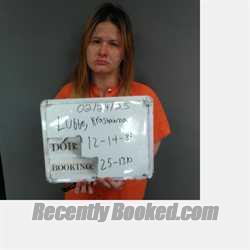 Recent Booking / Mugshot for KRASHAWNA MICHELLE LUBBE in Sebastian ...