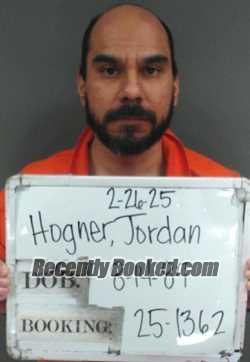 Recent Booking / Mugshot for JORDAN LEE HOGNER in Sebastian County ...