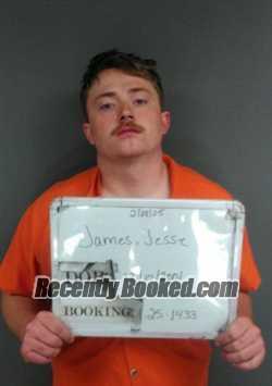 Recent Booking / Mugshot for Jesse Kegan Theodore James in Sebastian ...