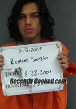 Recent Booking / Mugshot for Sergio Romero in Sebastian County, Arkansas