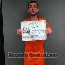 Recent Booking / Mugshot for DEREK ALLEN MARS in Sebastian County, Arkansas