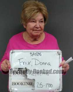 Recent Booking / Mugshot for Donna Marie Frix in Sebastian County, Arkansas