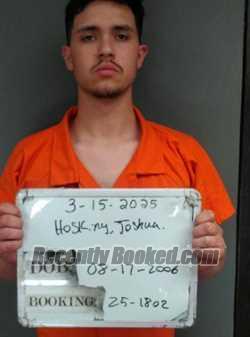 Recent Booking / Mugshot for JOSHUA HOSKING in Sebastian County, Arkansas