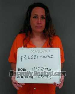 Recent Booking / Mugshot for Sunni Dawn Frisby in Sebastian County ...