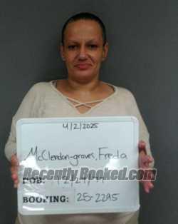 Recent Booking / Mugshot for FREDA GENE McCLENDON-GRAVES in Sebastian ...