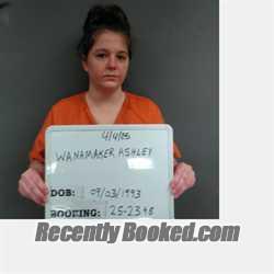 Recent Booking / Mugshot for ASHLEY ALLAN WANAMAKER in Sebastian County ...