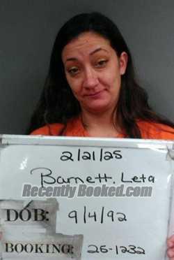 Recent Booking / Mugshot for Leta Lorene Barnett in Sebastian County ...