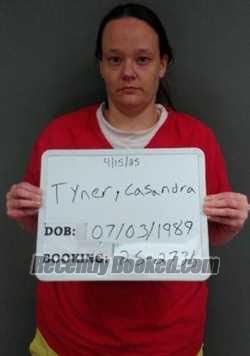 Recent Booking / Mugshot for Casandra Katherine Tyner in Sebastian ...