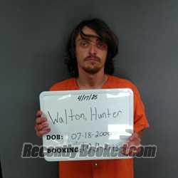 Recent Booking / Mugshot for HUNTER FRANKLIN WALTON in Sebastian County ...
