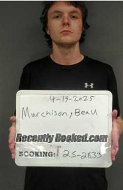 Recent Booking / Mugshot for BEAU DAVID MURCHISON in Sebastian County ...