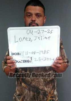 Recent Booking / Mugshot for JAIME FRANCISCO LOPEZ-ALEMAN in Sebastian ...
