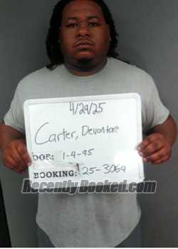 Recent Booking / Mugshot for DEVONTAE RAYDON CARTER in Sebastian County ...