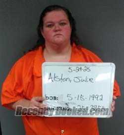 Recent Booking / Mugshot for JULIE KAY ALSTON in Sebastian County, Arkansas