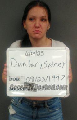 Recent Booking / Mugshot for Sydney Brock Dunbar in Sebastian County ...