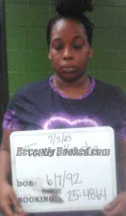 Recent Booking / Mugshot for Keisha Tucker in Sebastian County, Arkansas