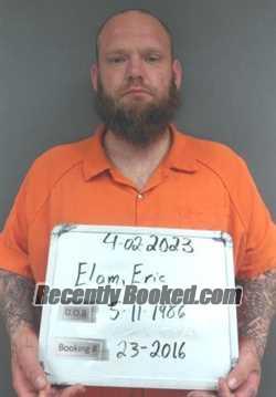 Recent Booking / Mugshot for Eric Wayne Elam in Sebastian County, Arkansas