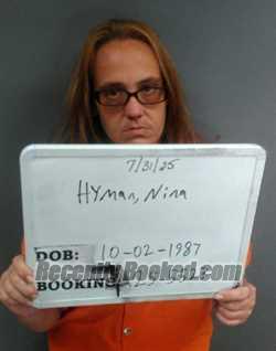 Recent Booking / Mugshot for Nina Savanah Hyman in Sebastian County ...