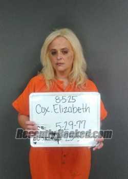 Recent Booking / Mugshot for Elizabeth Cox in Sebastian County, Arkansas