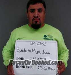 Recent Booking / Mugshot for JUAN CARLOS SUSTAITA-PARGA in Sebastian ...