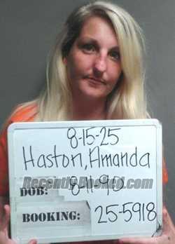 Recent Booking / Mugshot for Amanda Rochelle Haston in Sebastian County ...