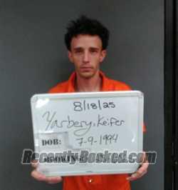 Recent Booking / Mugshot for Keifer Ridge Yarbery in Sebastian County ...