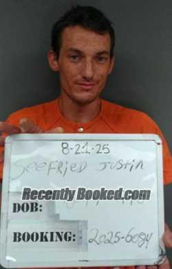 Recent Booking / Mugshot for JUSTIN TYLER SEEFRIED in Sebastian County ...
