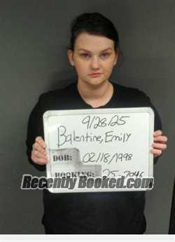 Recent Booking / Mugshot for Emily Ann Balentine in Sebastian County ...
