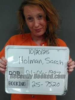 Sarah Ashleigh Holman Arrest Record & Booking Info – Sebastian County ...