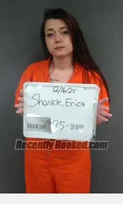 Erica Danielle Shankle Mugshot & Arrest Info | Sebastian County, AR