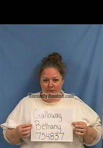 Recent Booking / Mugshot for Bethany G Galloway in White County, Arkansas