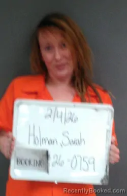 Sarah Ashleigh Holman Arrest & Booking Info | Sebastian County, AR